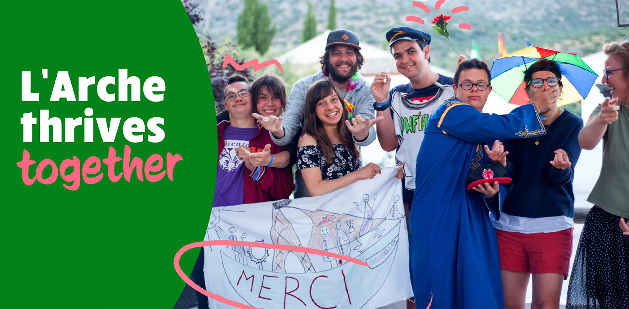 International charity rebrand case study for L'Arche | IE Brand